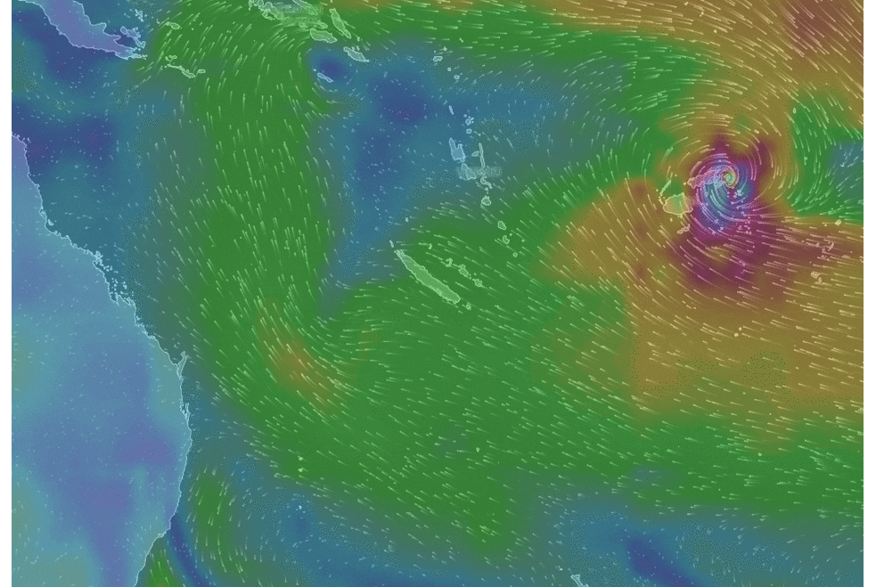 CYCLONE WINSTON : LE MONSTRE VIENT VERS LA CALEDONIE/ EN ANIMATION : SA ...
