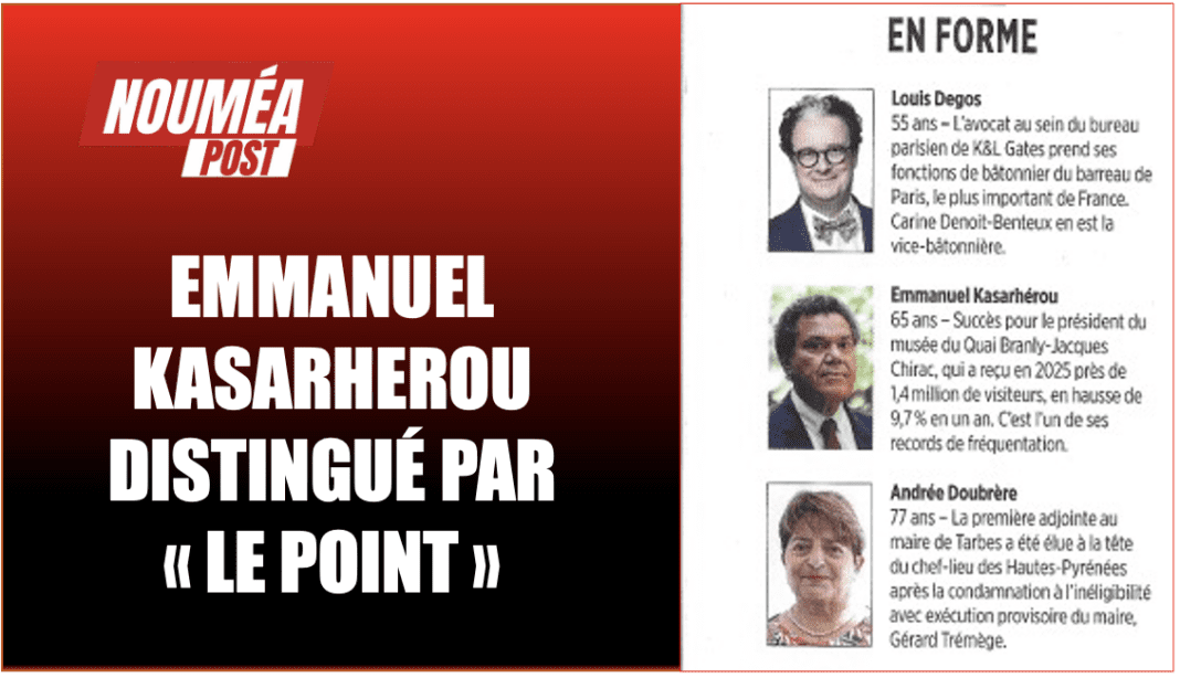 EMMANUEL KASARHEROU DISTINGUÉ PAR « LE POINT » COMME « PERSONNALITÉ EN ...